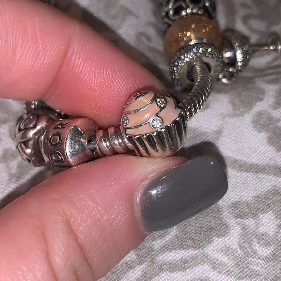 Pandora | Jewelry | Pandora Cupcake Charm | Poshmark